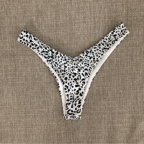 Unbranded | Swim | Womens High Cut Cheeky Bikini Bottoms Animal Print ...